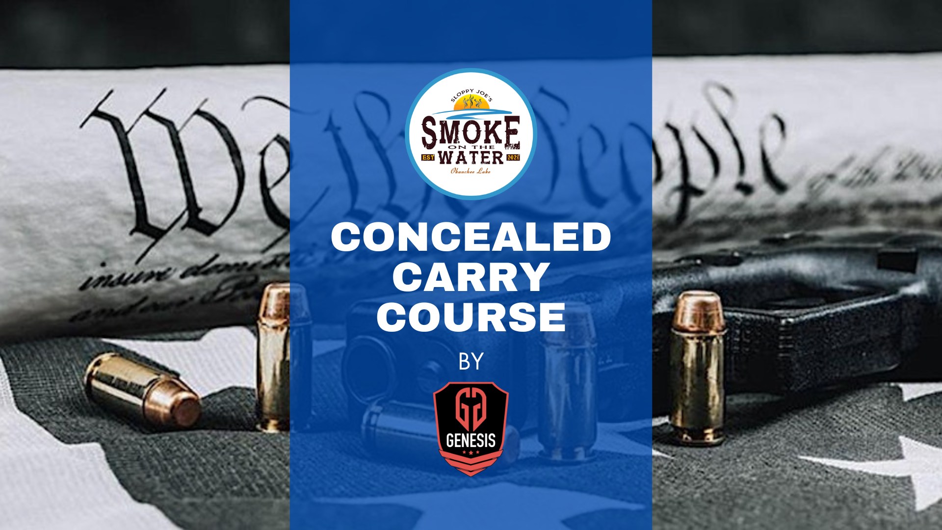 Concealed Carry Course by Genesis Tactical – Smoke on the Water ...